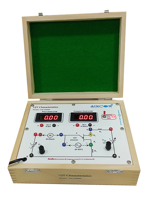 UJT Characteristics with Digital Meters - Sincom